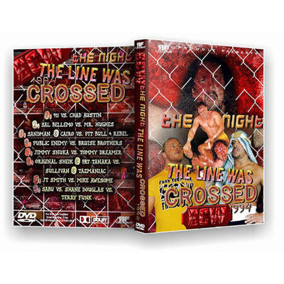 ECW: The Night The Line Was Crossed DVD-R — Highspots.com
